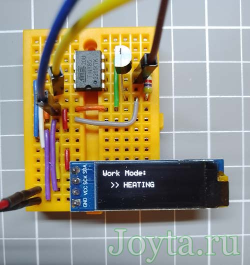 ATtiny85: Собираем универсальный термостат на DS18B20 и OLED | joyta.ru